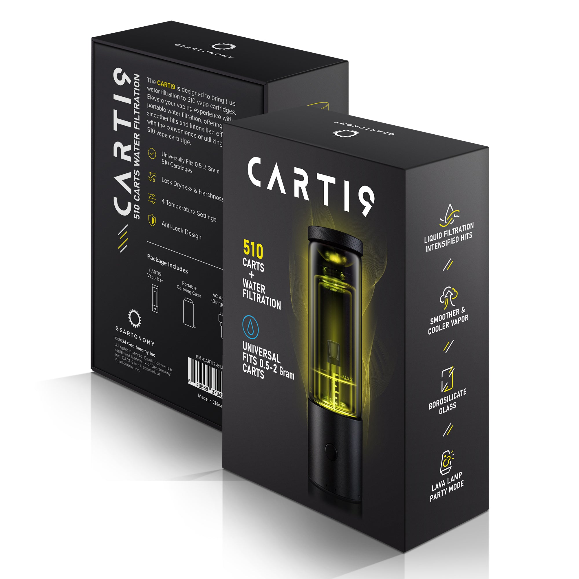 Carti9 510 Vape Cart Liquid Filtration Vaporizer - Cloudious9