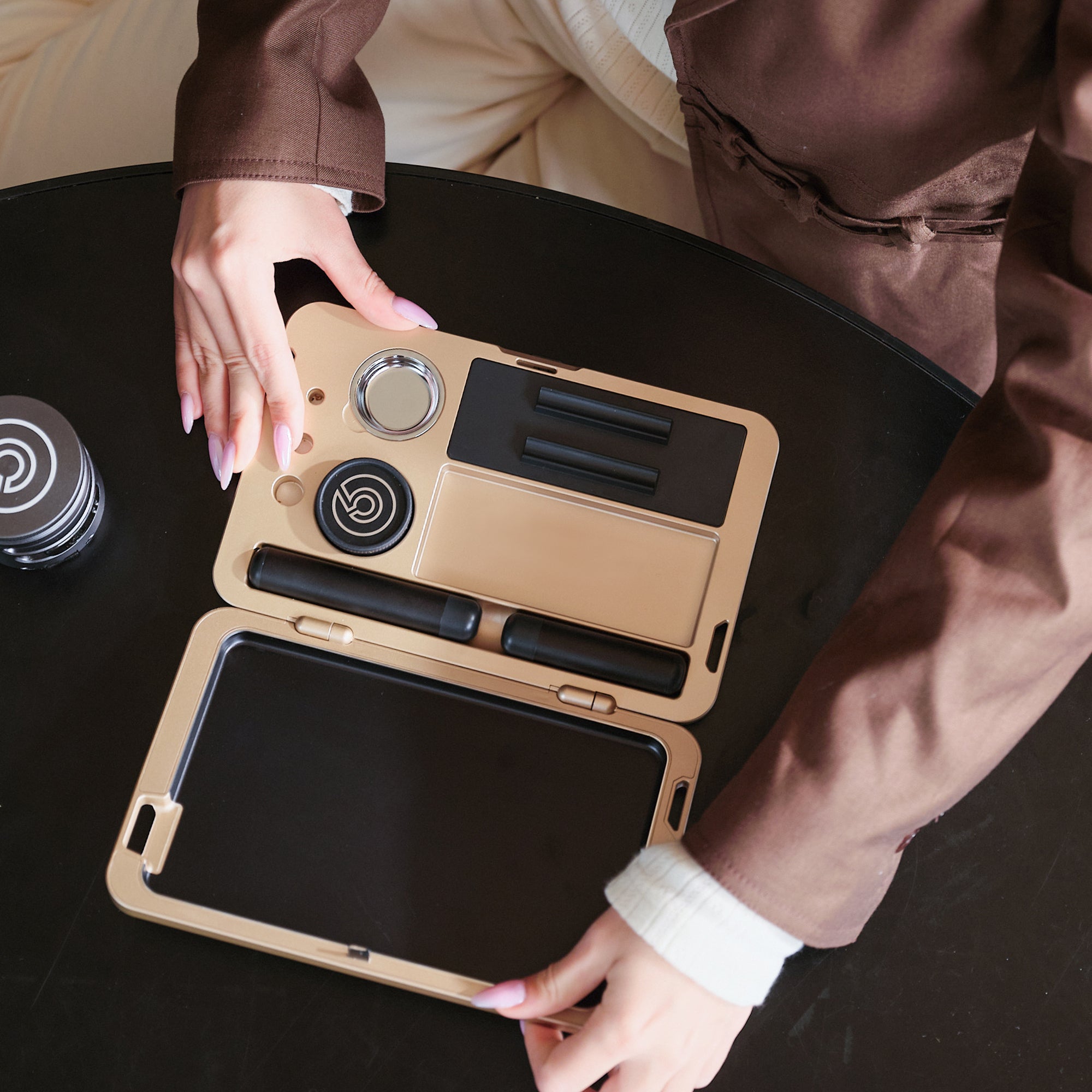 M.L.T.9 Portable Rolling Tray Survival Kit - Cloudious9