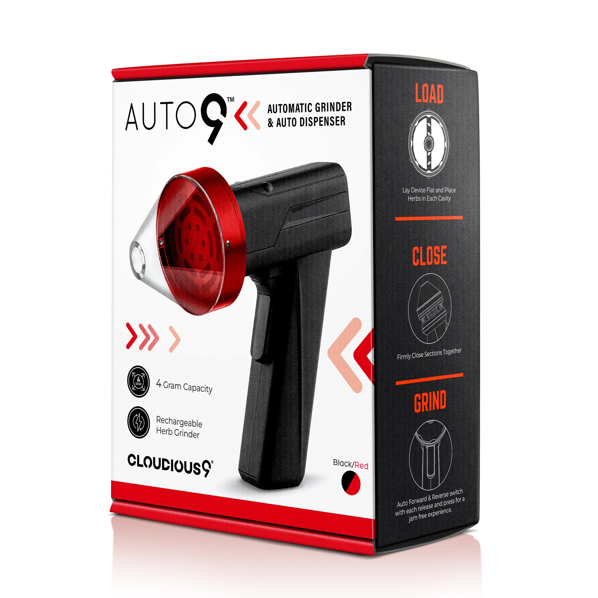 The Auto9 - Fully Automatic Grinder - Cloudious9