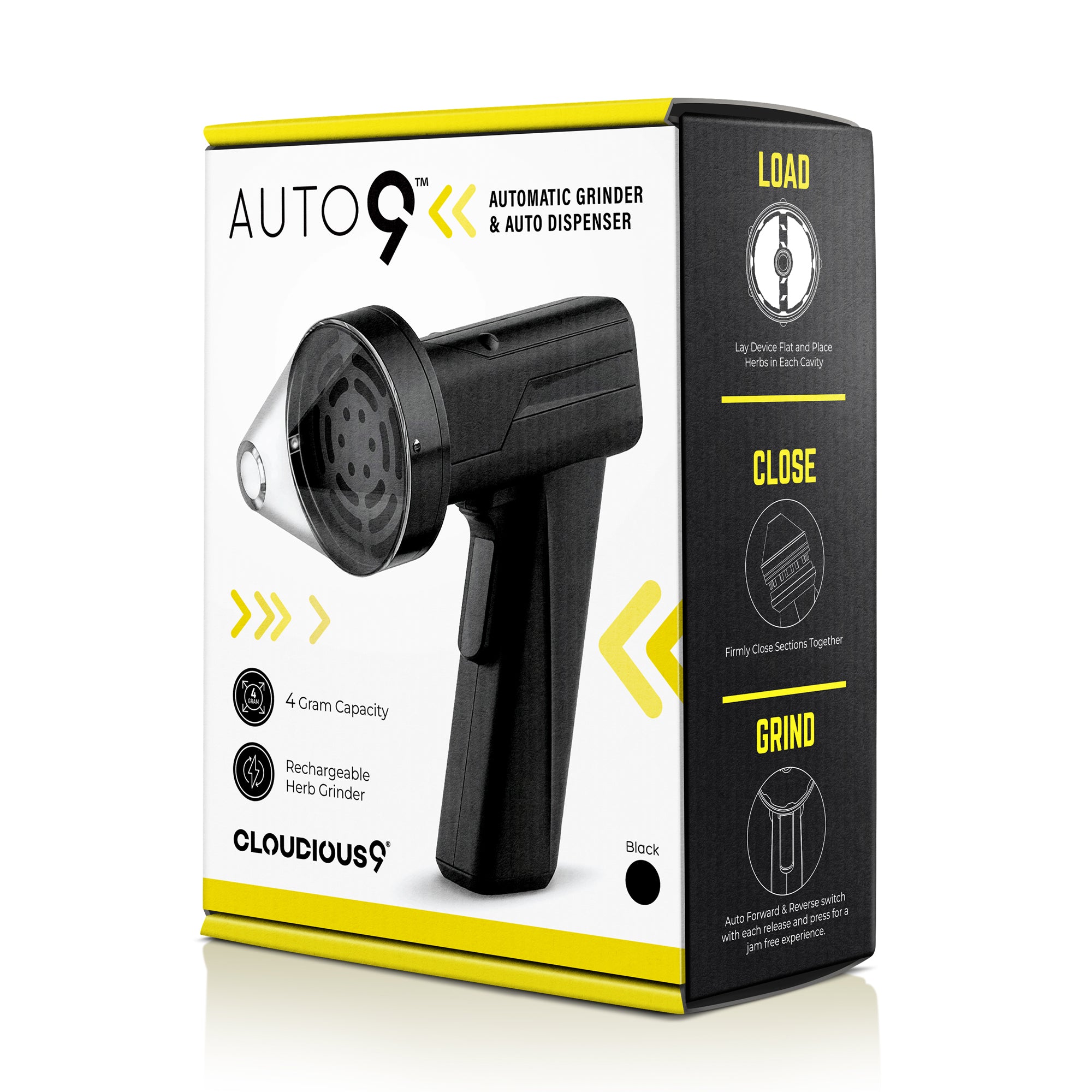 The Auto9 - Fully Automatic Grinder - Cloudious9